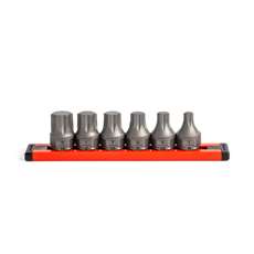 Grip Edge (GET-DDHBS6S)- 6-Piece SAE Low-Profile Hex Driver Bit Set, 3/ ...