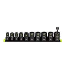 Grip Edge (GET-XBM10S)- 10-Piece Metric Socket Extractor Set, 3/8 ...