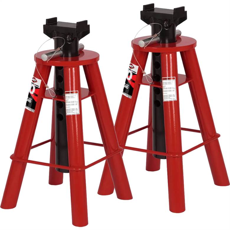 American Forge & Foundry 3309B - 10 Ton Pin Type Jack Stands - PAIR ...