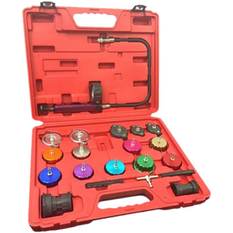 FJC 43660 - 20pc Radiator & Radiator Cap Pressure Test Kit