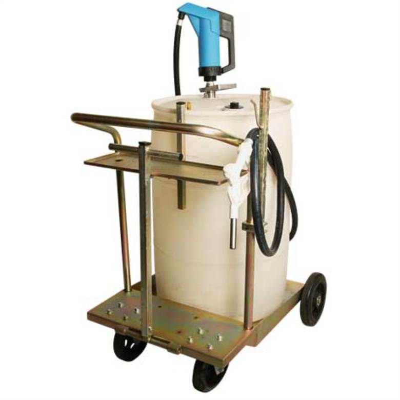 Liquidynamics 51009C-S15A - 55 Gallon DEF Mobile Hand Pump Drum Cart System