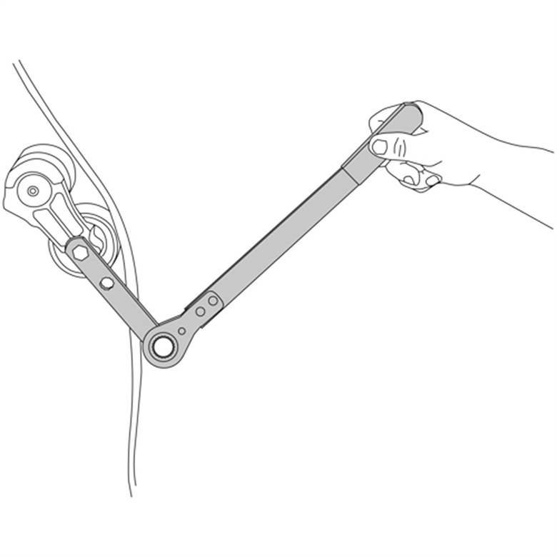 Lisle 59000 - Ratcheting Serpentine Belt Tool
